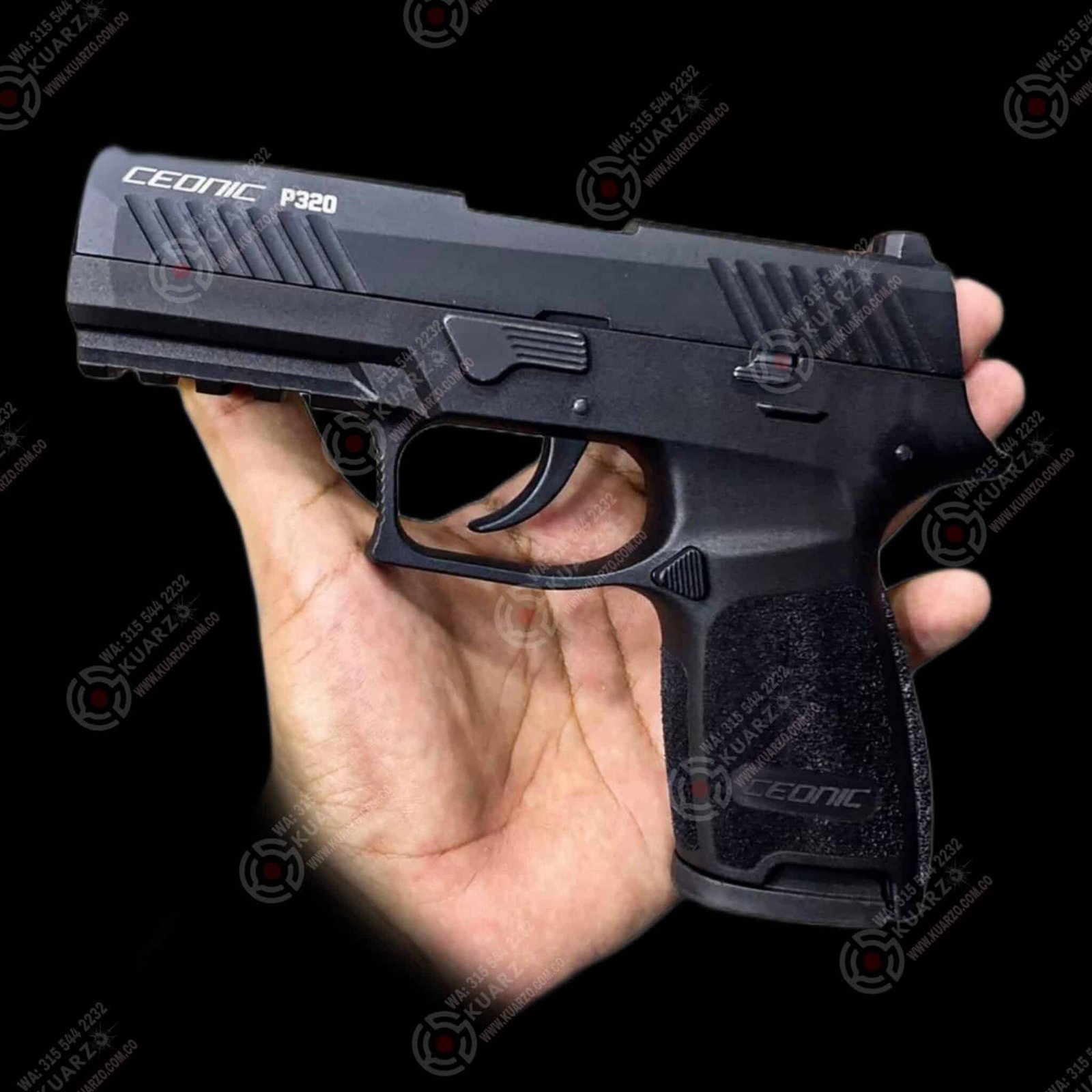 PISTOLA TRAUMATICA CEONIC P320 9MM » Kuarzo Store: Venta de Armas ...